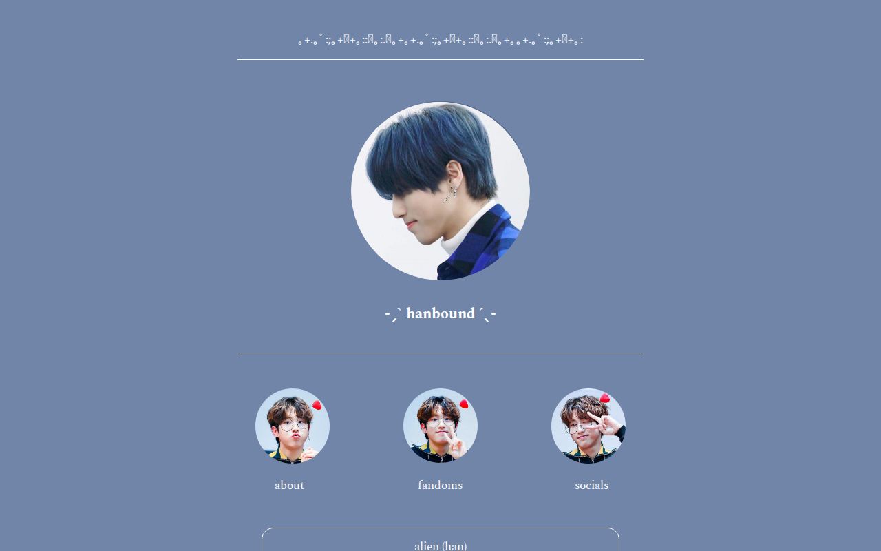 ˗ˏˋ hanbound ´ˎ˗